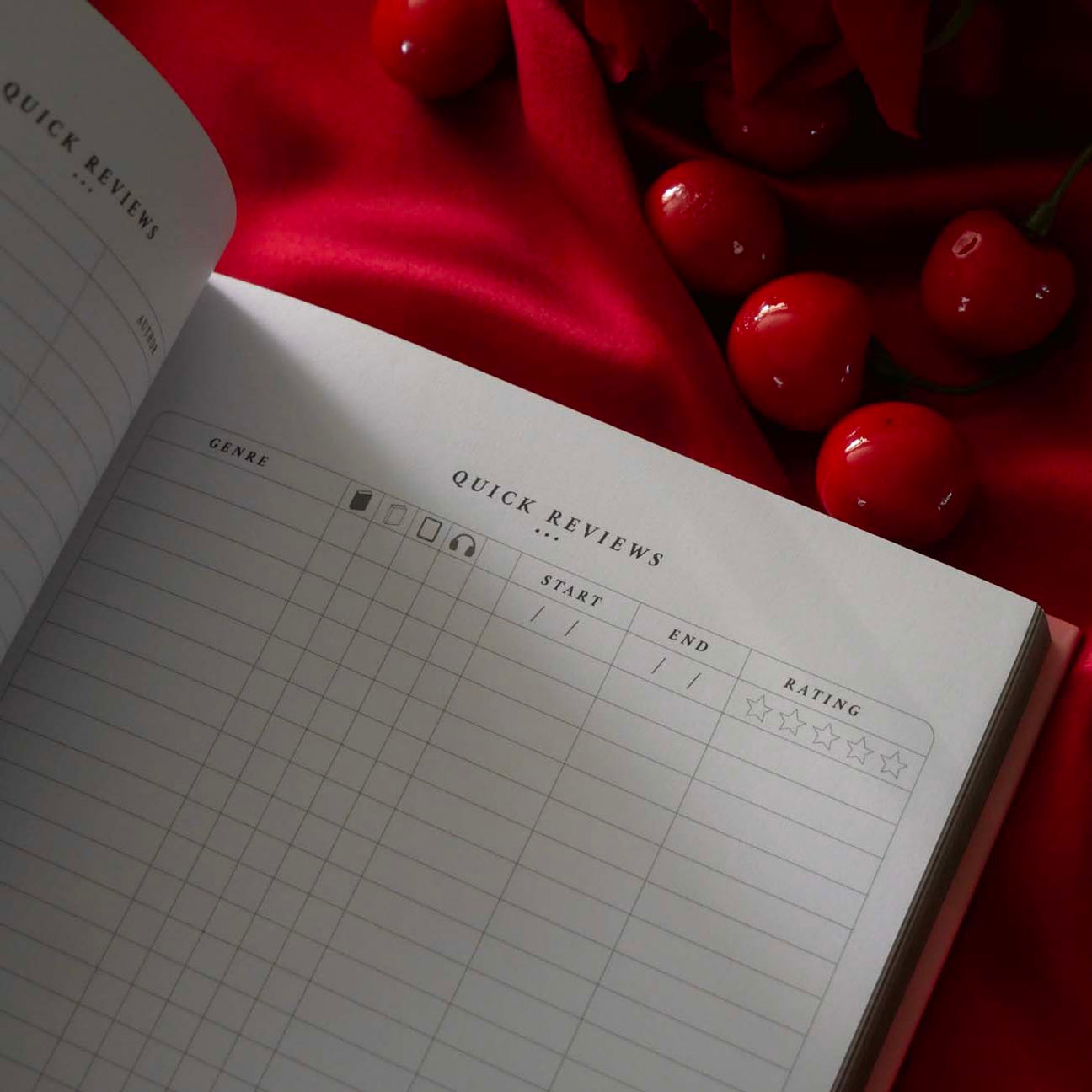 Pink Reading Companion | Book Tracker | Bookish Review Journal – The ...