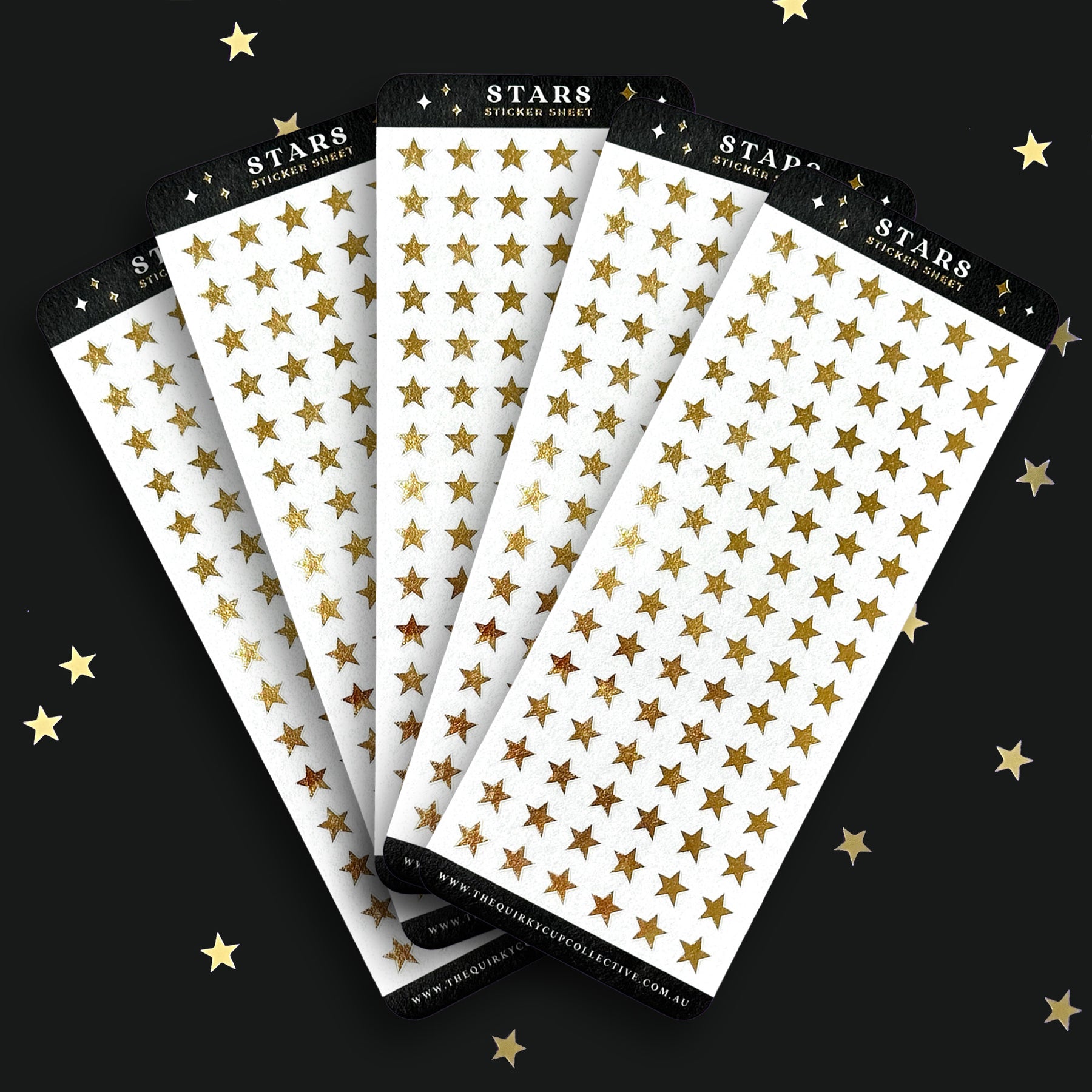 Star Rating Sticker Sheet – The Quirky Cup Collective