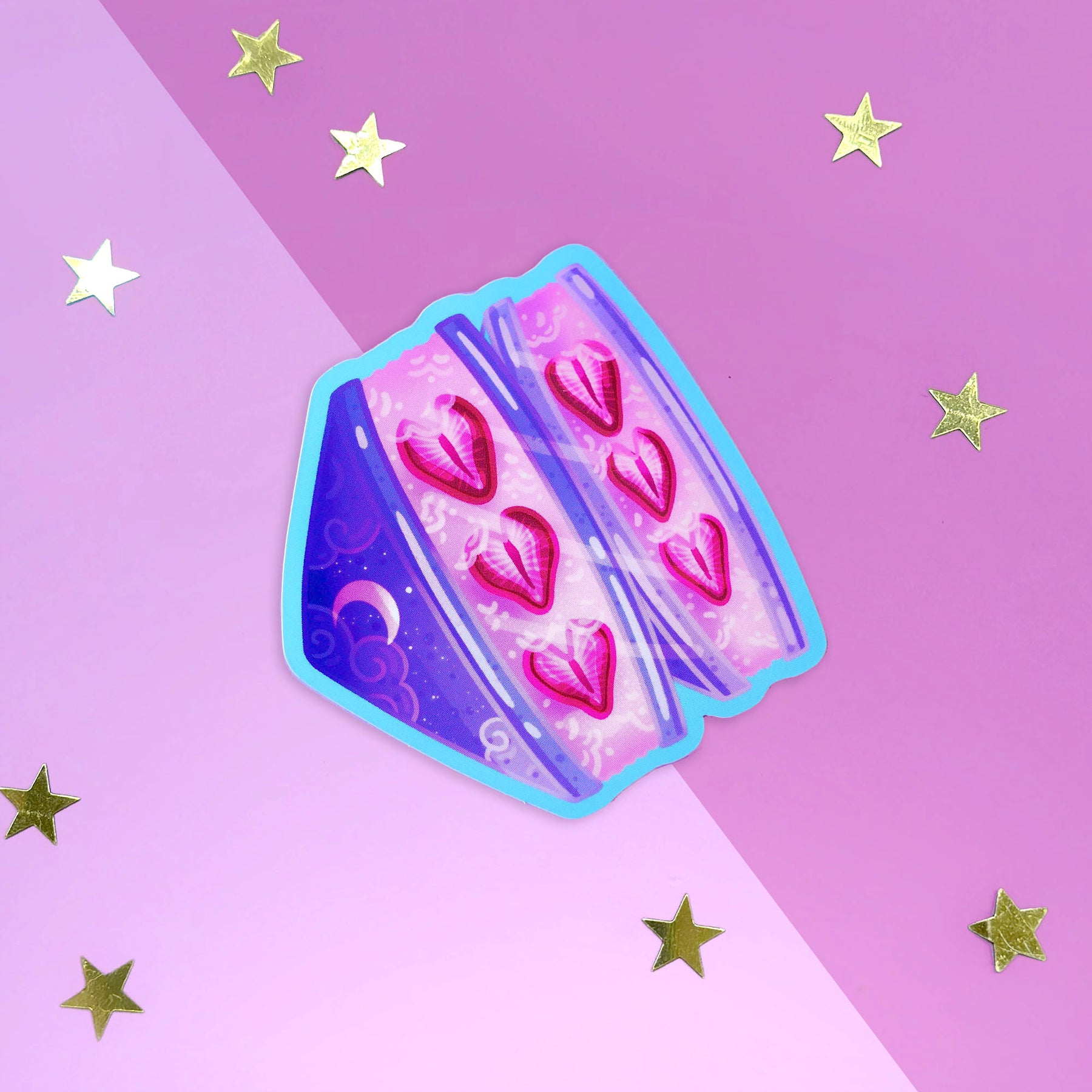 Strawberry Sando Sticker – The Quirky Cup Collective